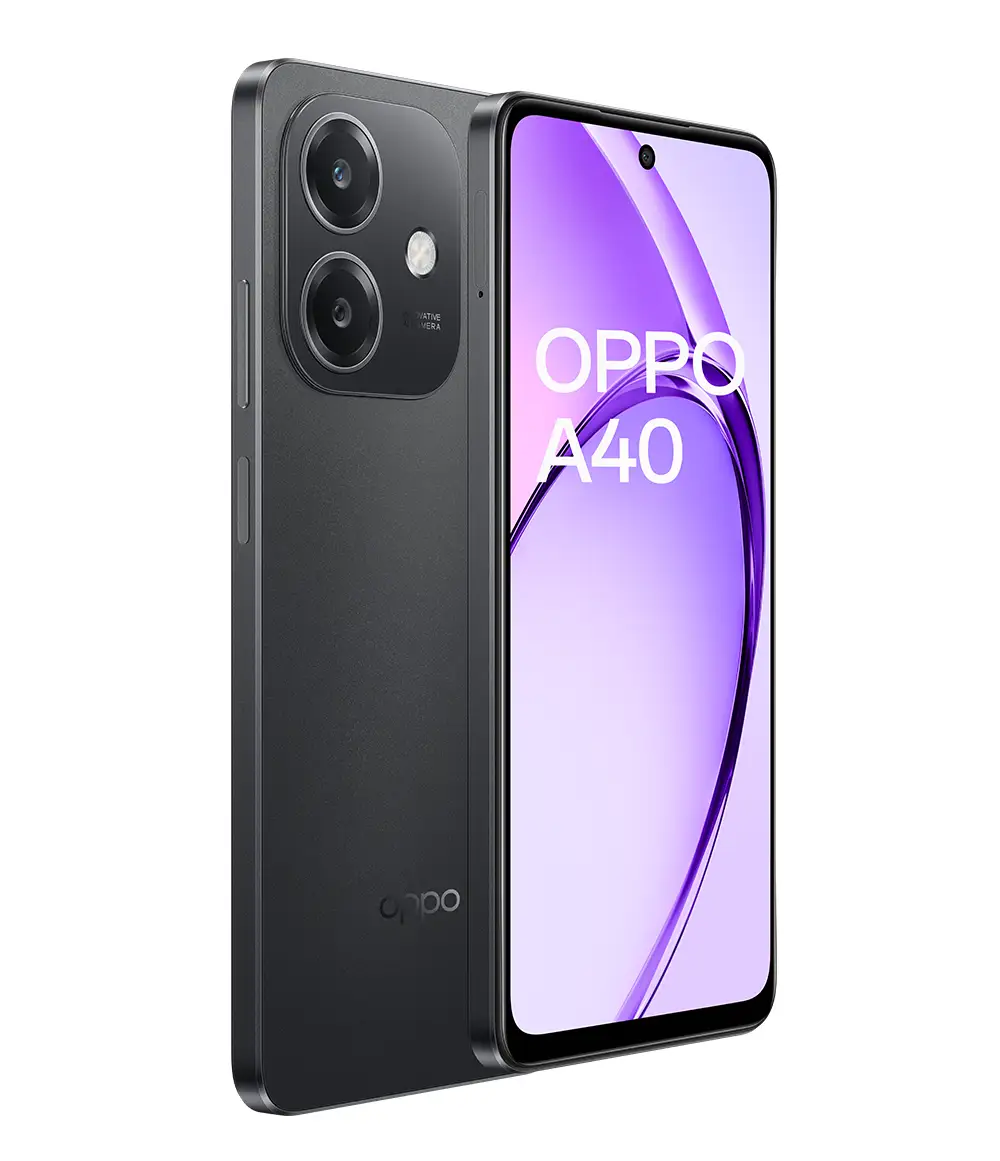 OPPO A40 4G 128GB Preto | Loja Online NOS
