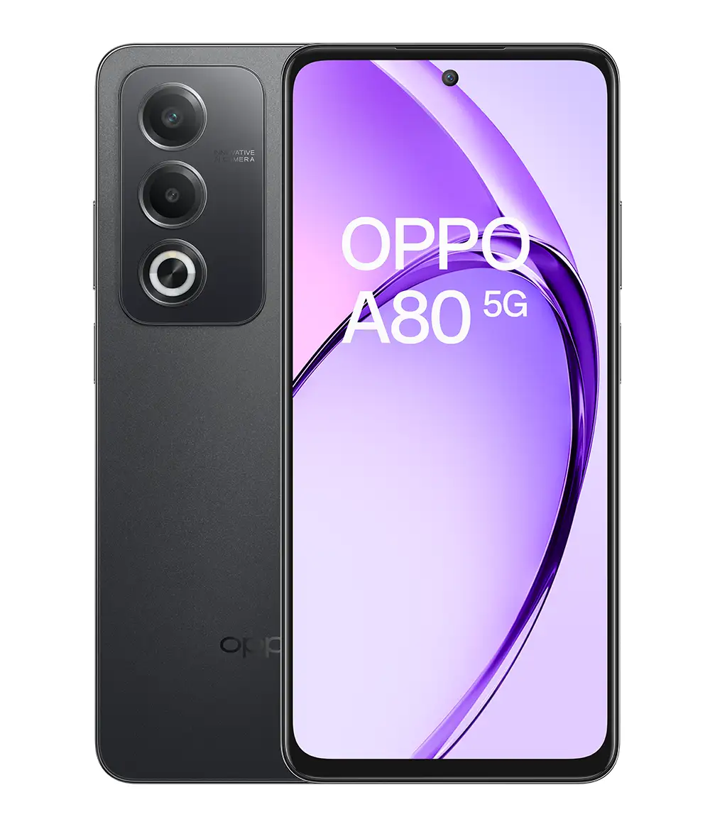 Oppo A80 5G Preto | Loja Online NOS